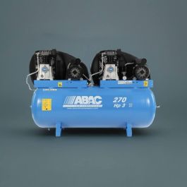 ABAC, PRO A39B 270L FM3, Tandem, 28 CFM, 2 x 2.2Kw 1 Phase, 4116024868